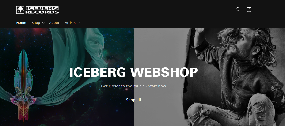 Iceberg Records Webshop – Iceberg Webshop